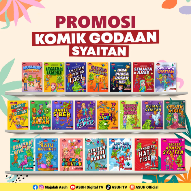 PAKEJ KOMIK GODAAN SYAITAN - 22 SIRI (KOMIK SYAITAN BESTSELLER ...