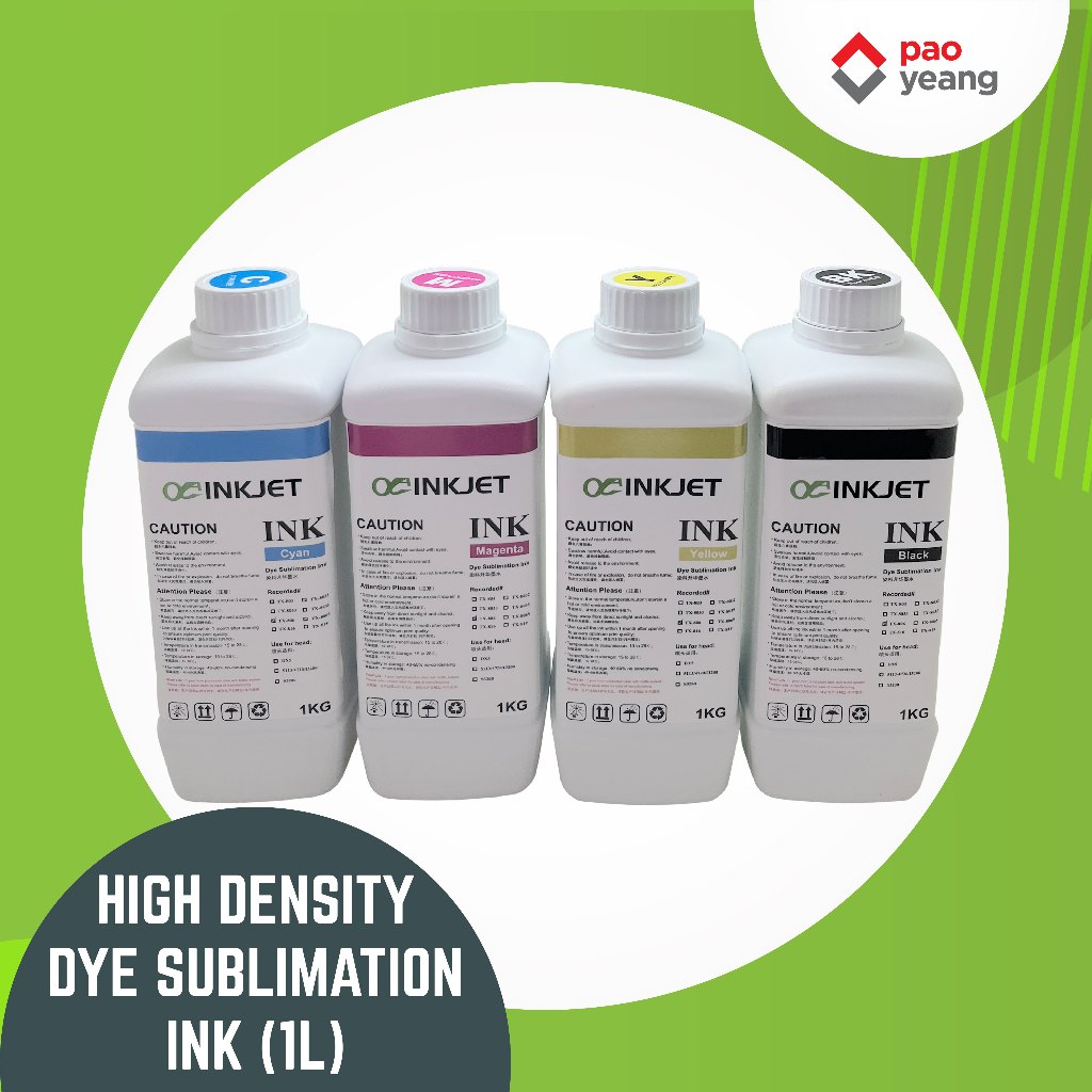 HIGH DENSITY DYE SUBLIMATION INK 1L (UNIT) | Shopee Malaysia