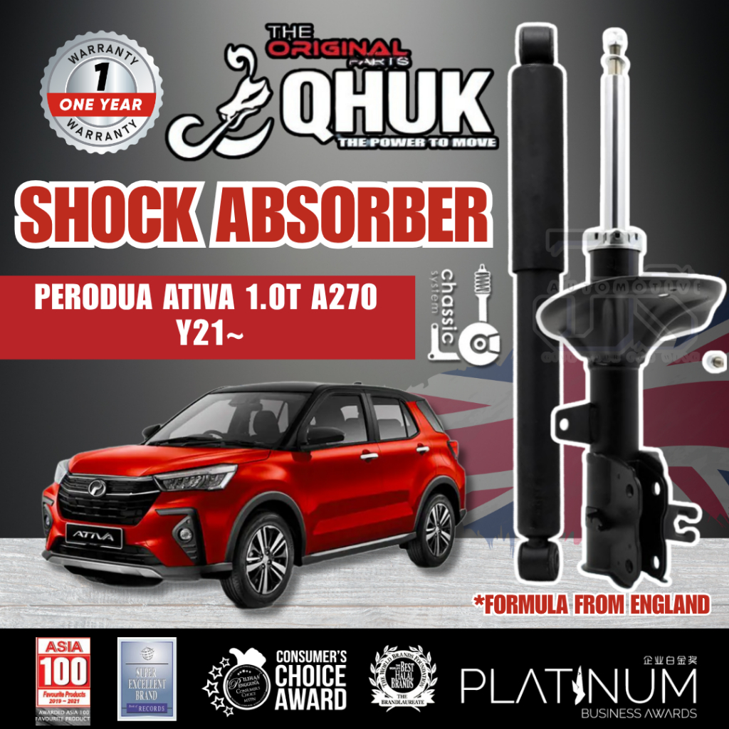 QHUK ORIGINAL PERODUA ATIVA 1.0T A270 Shock Absorber FRONT & REAR ...