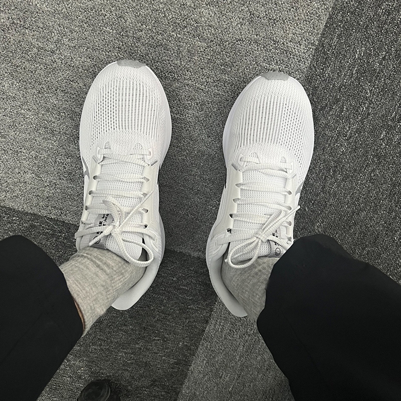 Same Day Delivery White Running Shoes Kasut Sukan Lelaki Pegasus40 ...