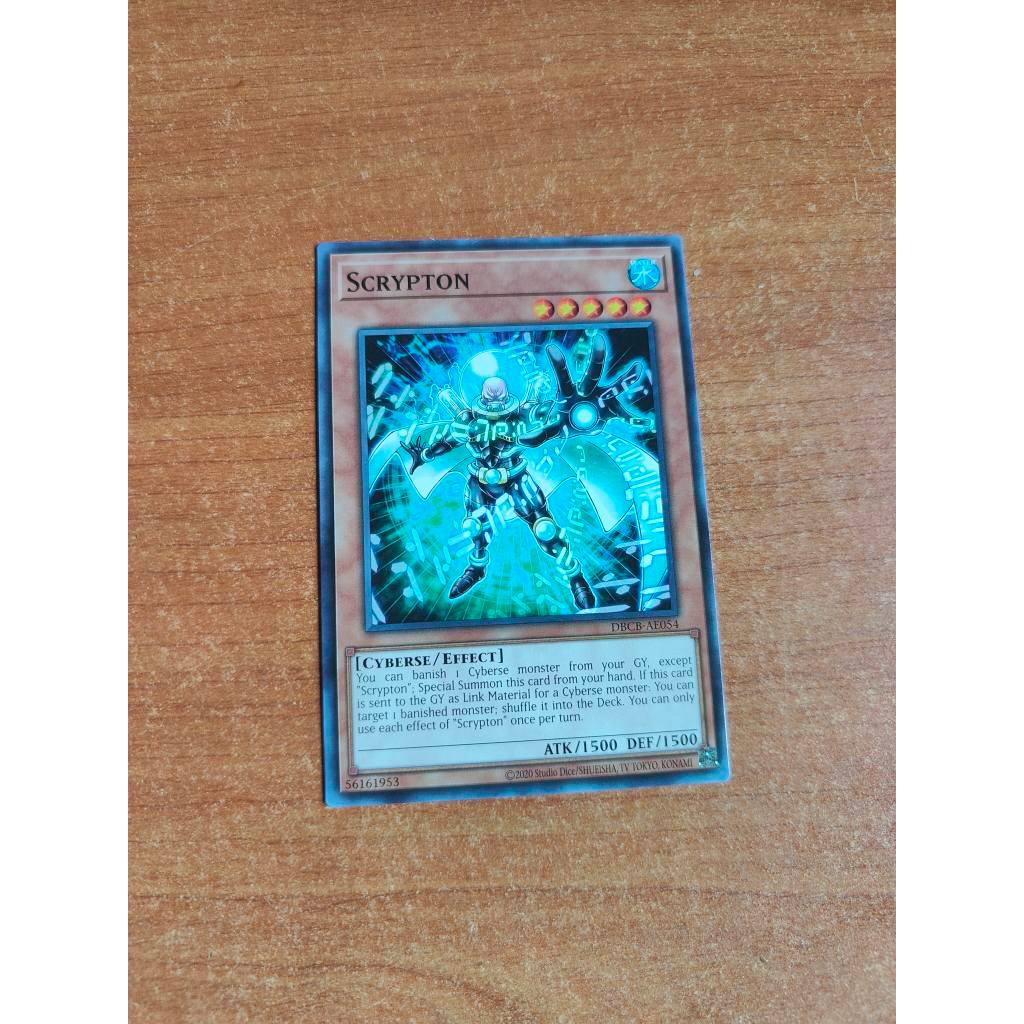 Yugioh: DBCB-AE054 Scrypton (N/NPR) | Shopee Malaysia