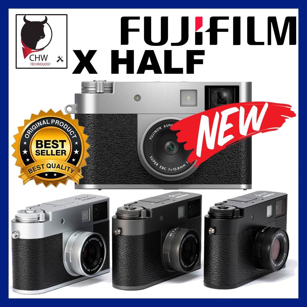 READY STOCK FUJIFILM X HALF X-HALF XHALF CAMERA (NEW) | Shopee Malaysia