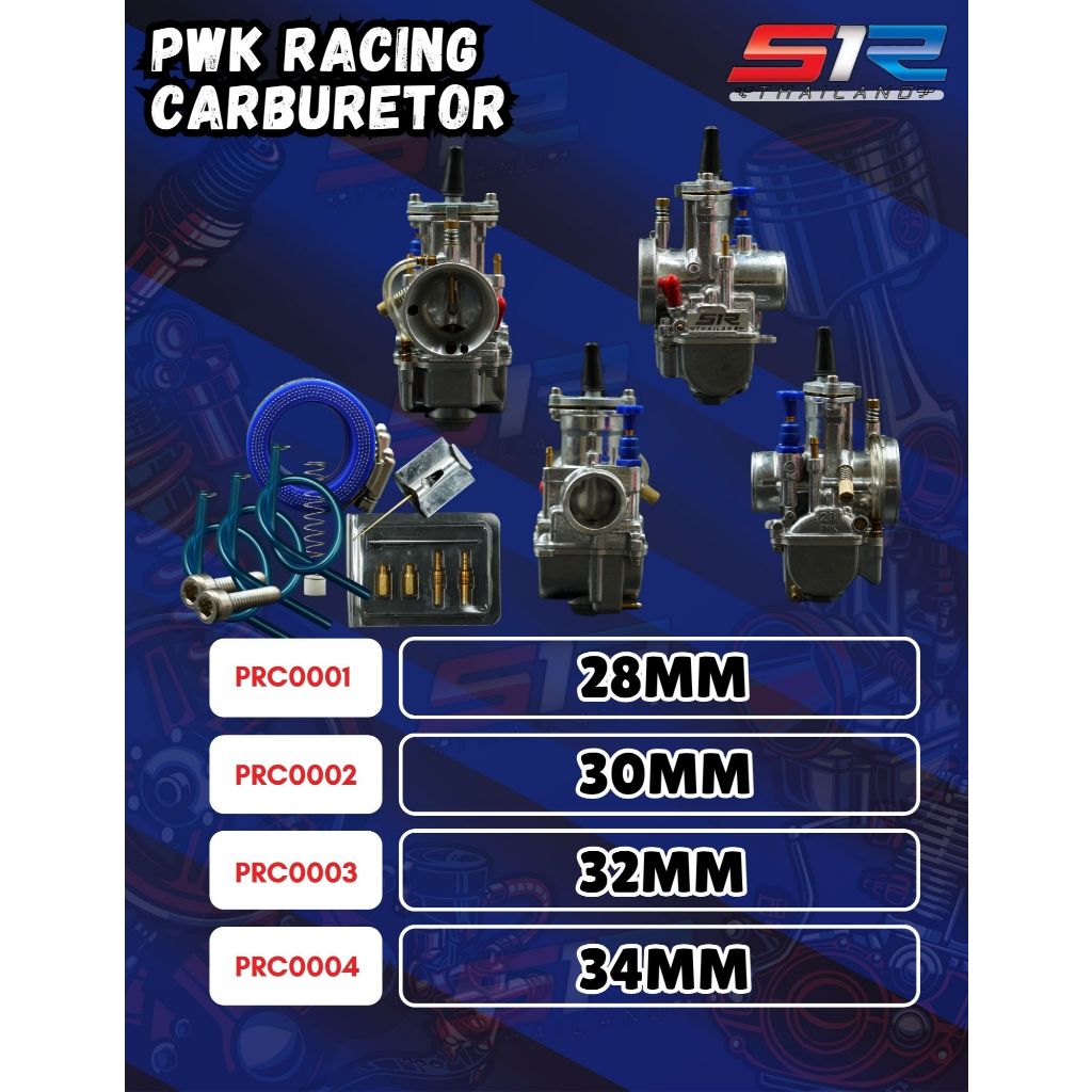 PWK RACING CARBURETOR 28MM/30MM/32MM/34MM | Shopee Malaysia