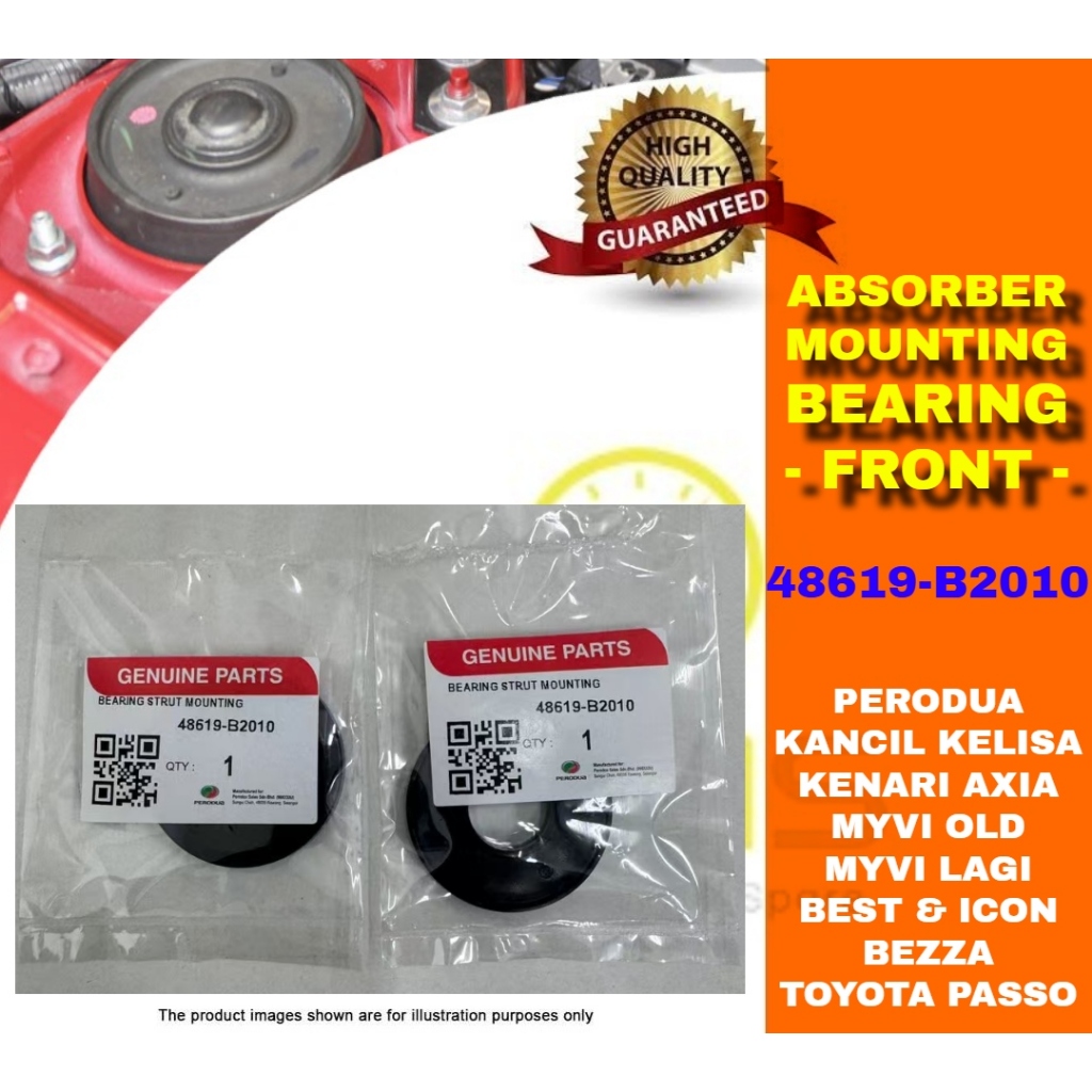 PERODUA FRONT ABSORBER BEARING RH LH PERODUA BEZZA KANCIL KENARI AXIA ...