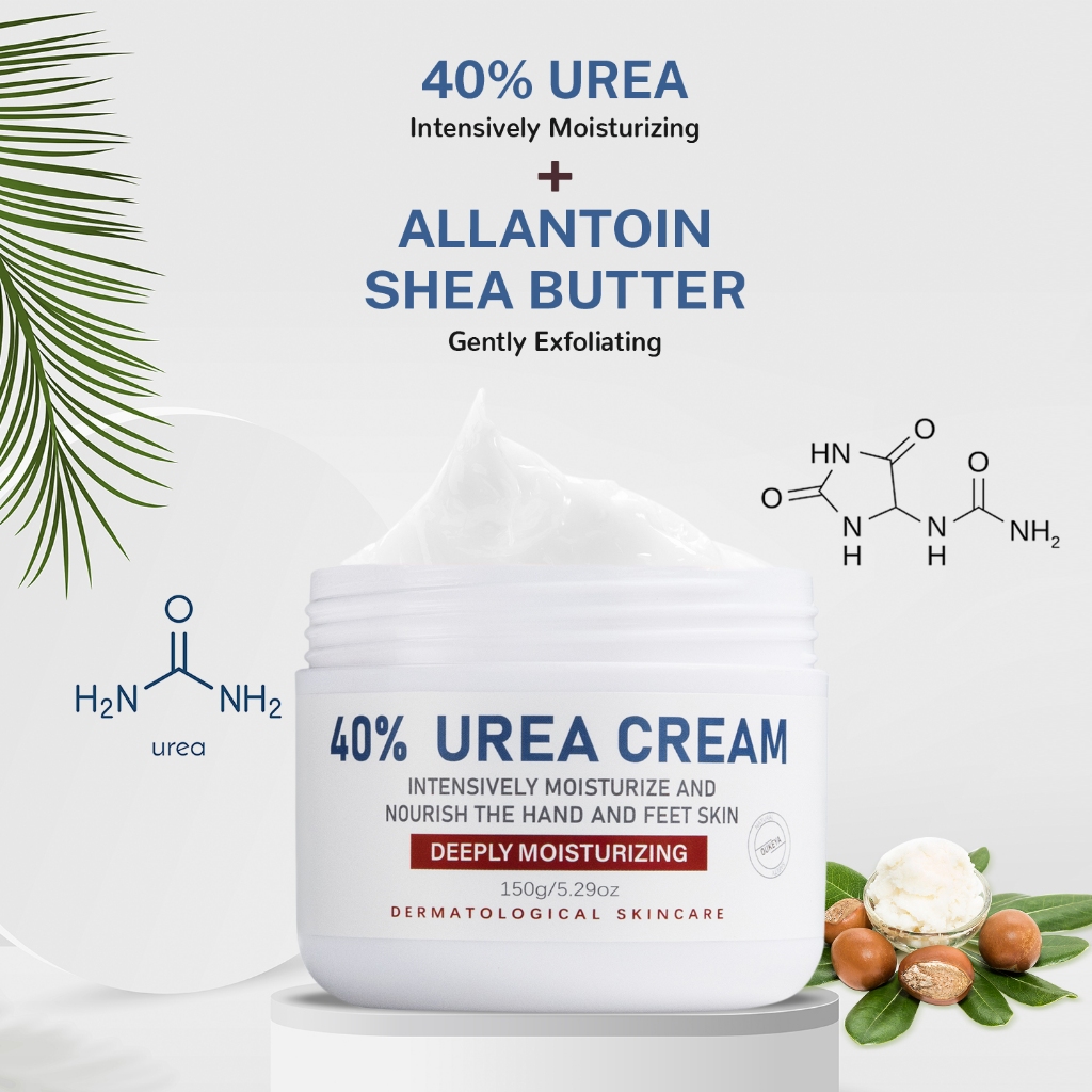 OUKEYA 40% UREA CREAMKrim Urea 40% – Melembap & Lembutkan Kulit Kering ...