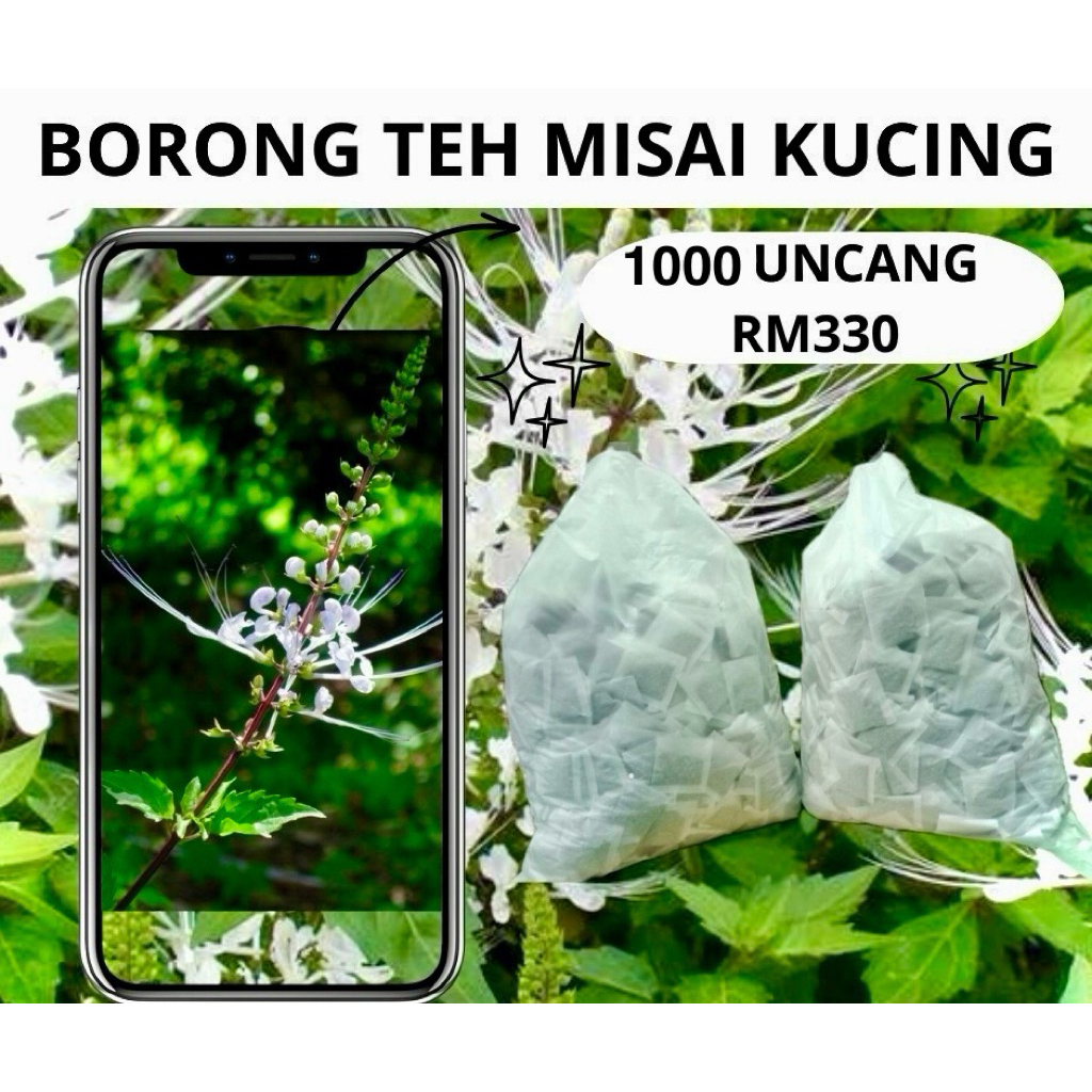 BORONG TEH MISAI KUCING ORIGINAL 1000 UNCANG | Shopee Malaysia