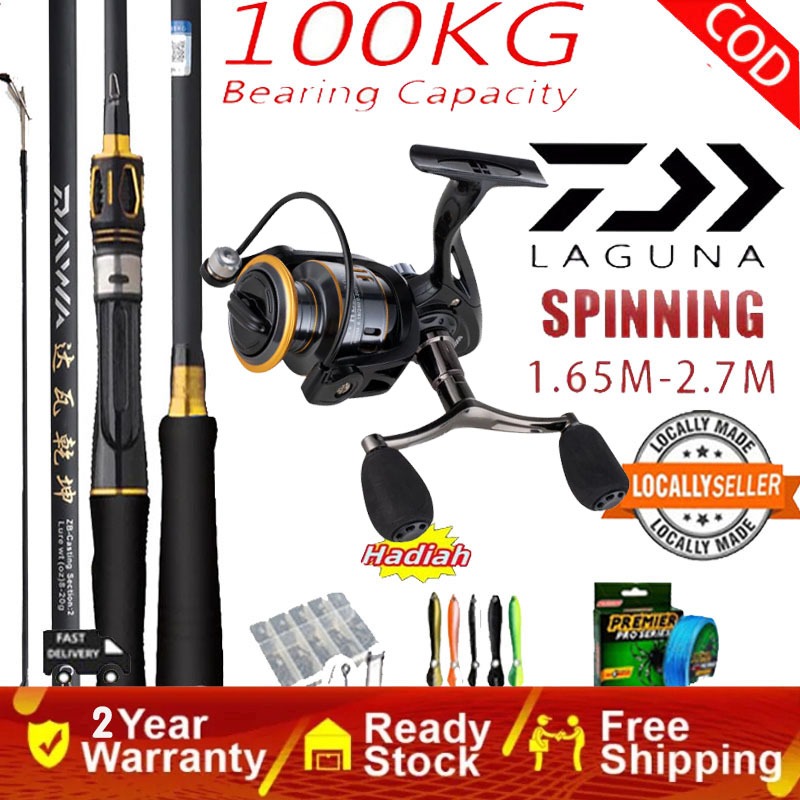 2026 New DAIWA Fishing Rod Set Fishing Reel Fishing Rod Pancing Set ...