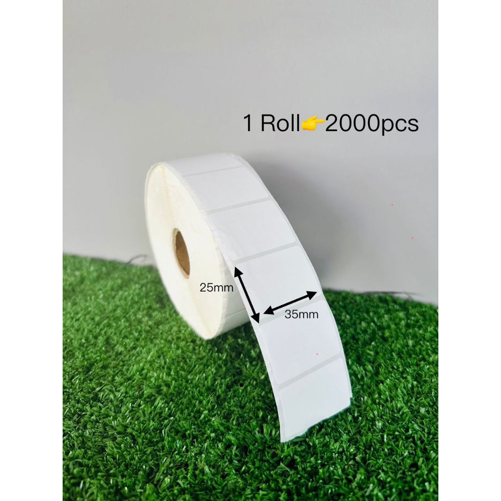 BARCODE LABEL- (W)35MM X (H)25MM/ BARCODE STICKER/THERMAL LABEL STICKER ...