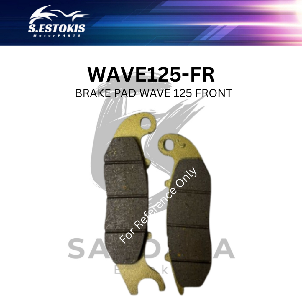 Brake Pad Brek Honda Wave 125 Front Depan Brembo Motorcycles Motosikal ...