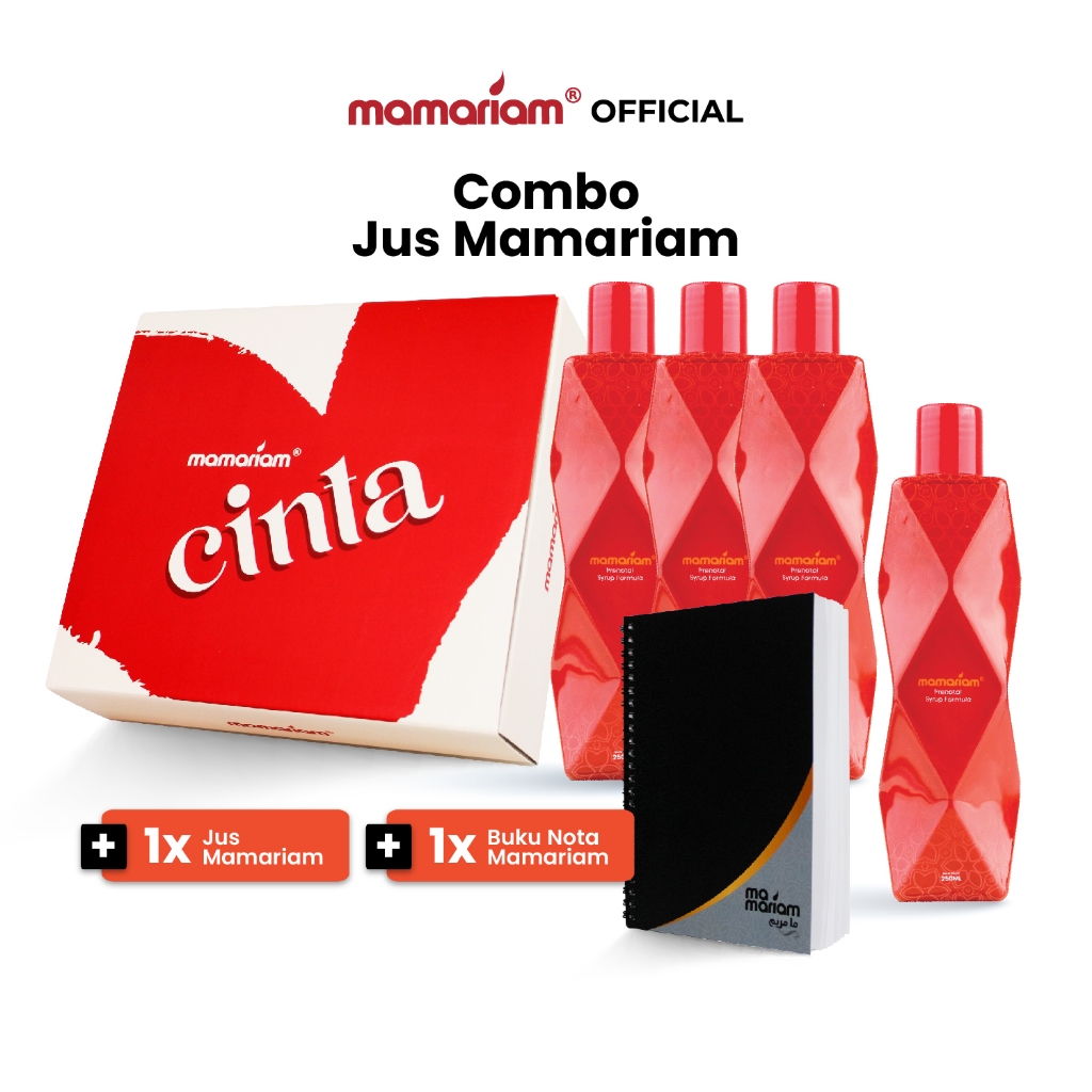 MAMARIAM PAKEJ COMBO 4 BOTOL! | Sesuai Untuk Pasangan Ikhtiar, Ibu ...