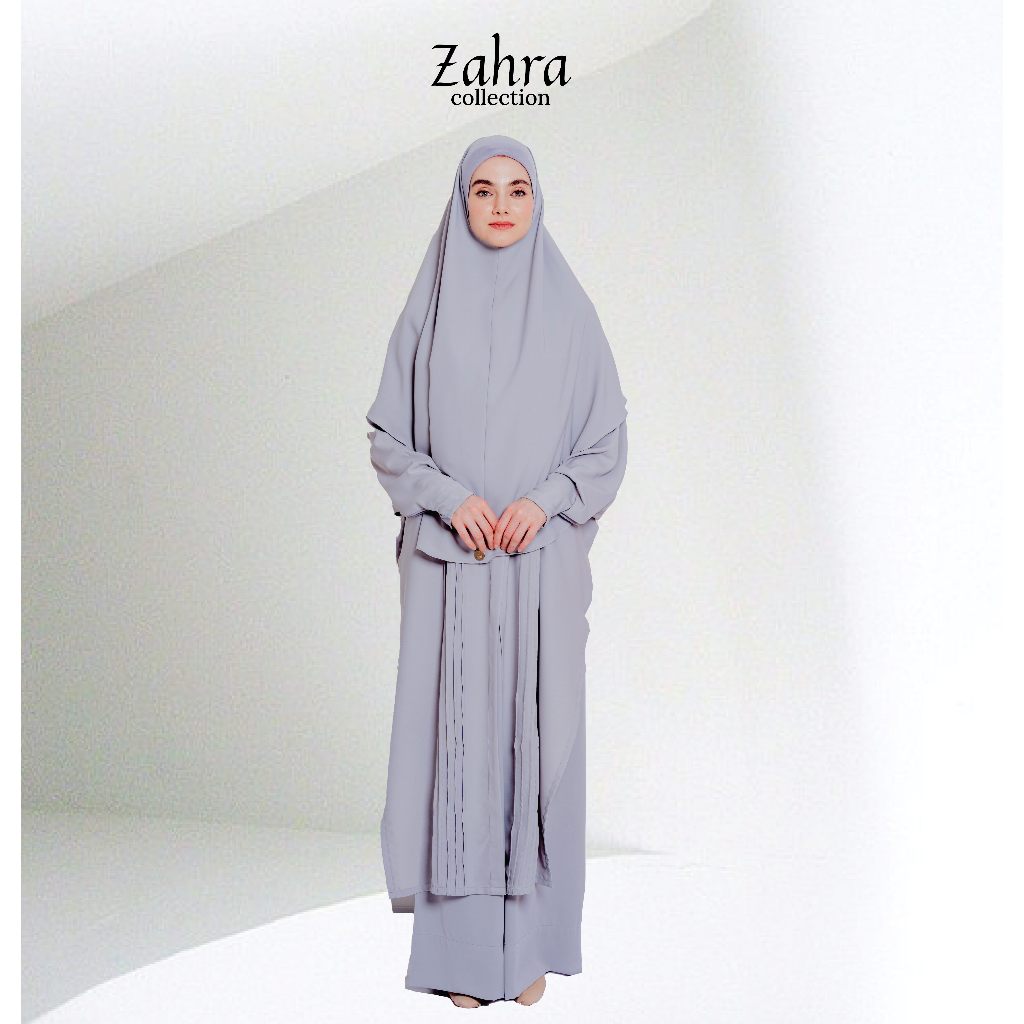 ZAHRA COLLECTION BY NUNHA (SET WITH KHIMAR) | Shopee Malaysia