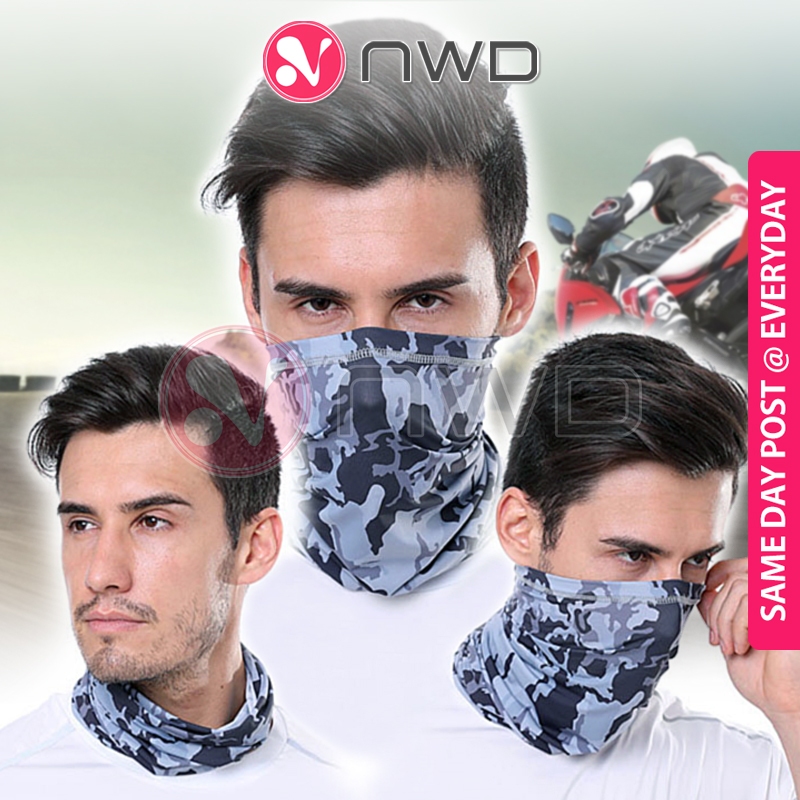 𝗨𝗩 𝗣𝗥𝗢𝗧𝗘𝗖𝗧𝗜𝗢𝗡 》 Half Face Neck Head Scarf Buff Bandana Headband Silk ...