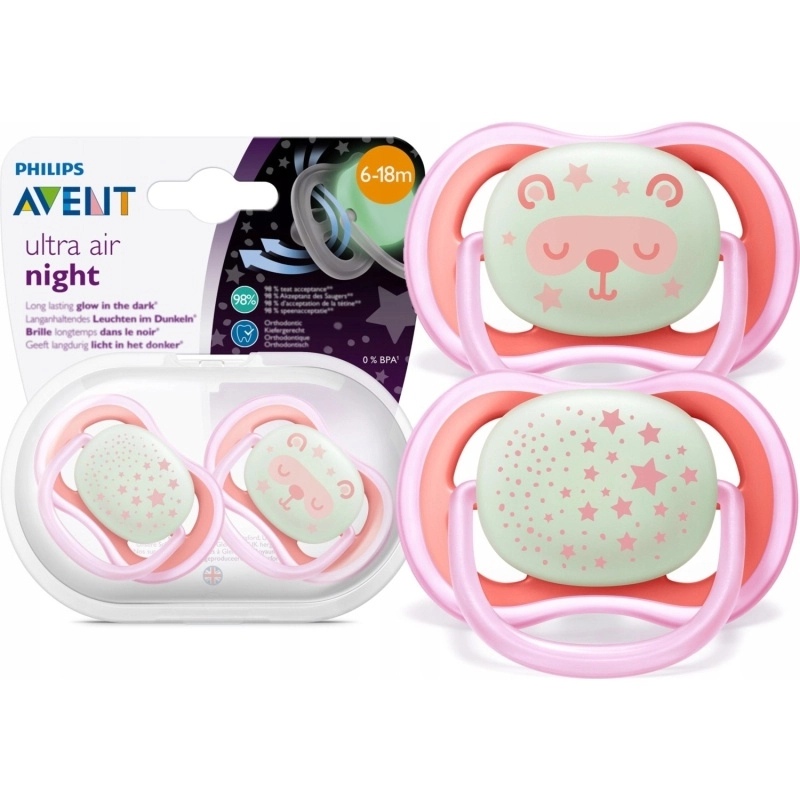 Philips Avent Ultra Soft / Ultra Air / Classic Orthodontic Soother ...