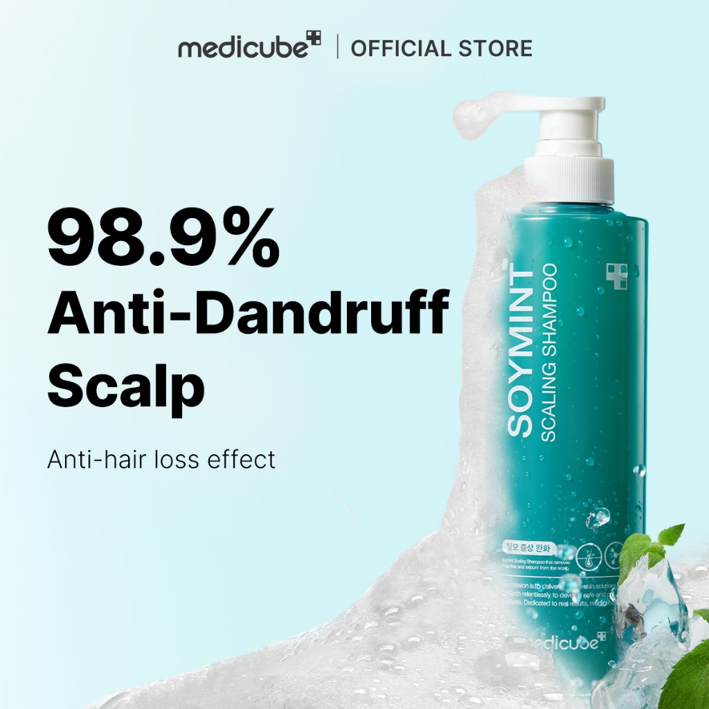 [medicube official] Soymint Scaling Shampoo 490ml | Scalp Care ...