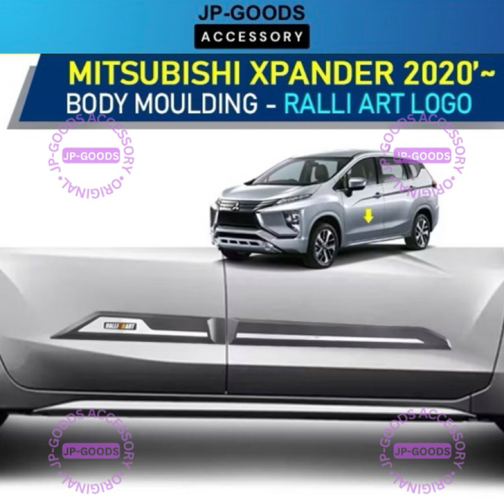 Mitsubishi Xpander Side Door Molding Trim Cladding Garnish Guard ...