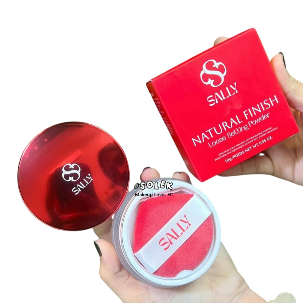 SALLY Natural Finish Loose Setting Powder by Sally Whoo 10GM | Shopee ...