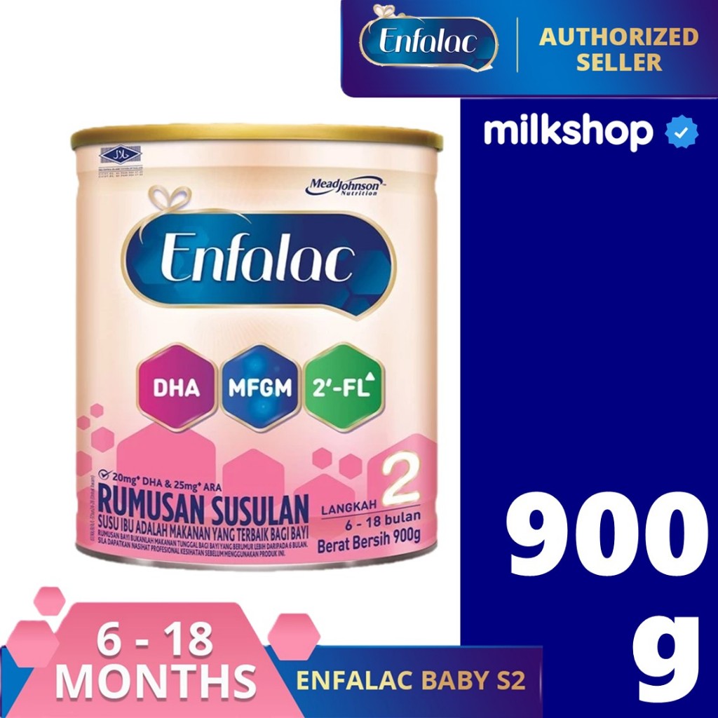 Enfalac Baby Step2 900g A+ Langkah 2 Enfa Enfamil infant formula Stage ...
