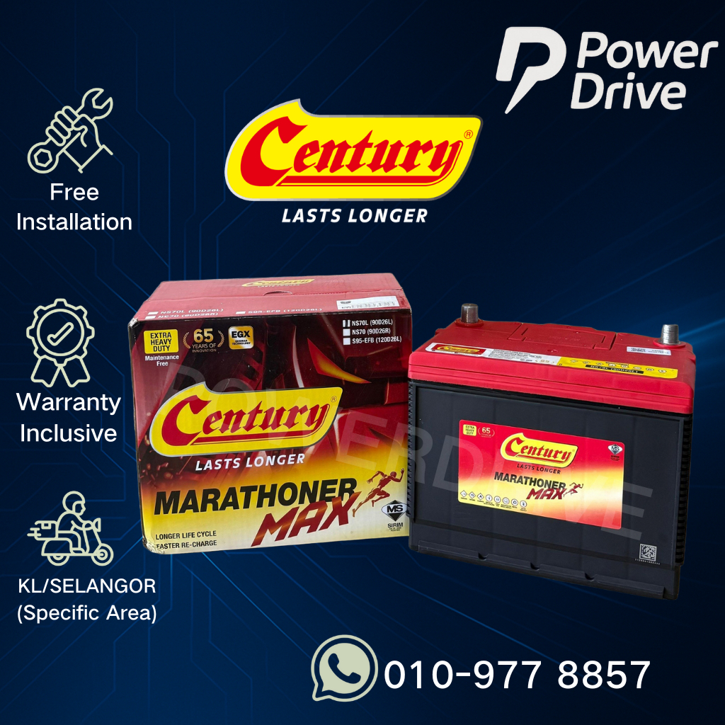 [ Installation Provided ] NS70 | NS70L | 90D26R / 90D26L] Century ...