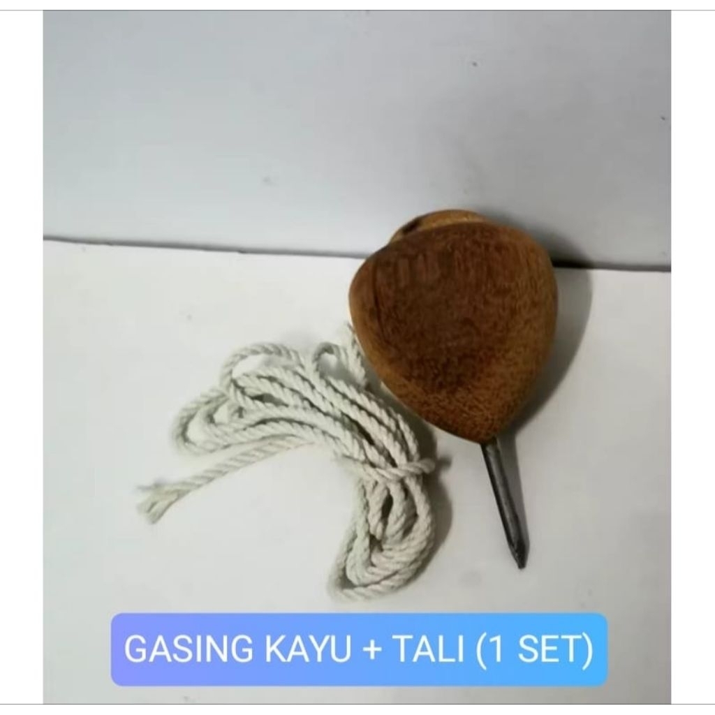 [Ready Stock] Gasing Kayu Wooden GasingHandmade Kayu Meranti ...