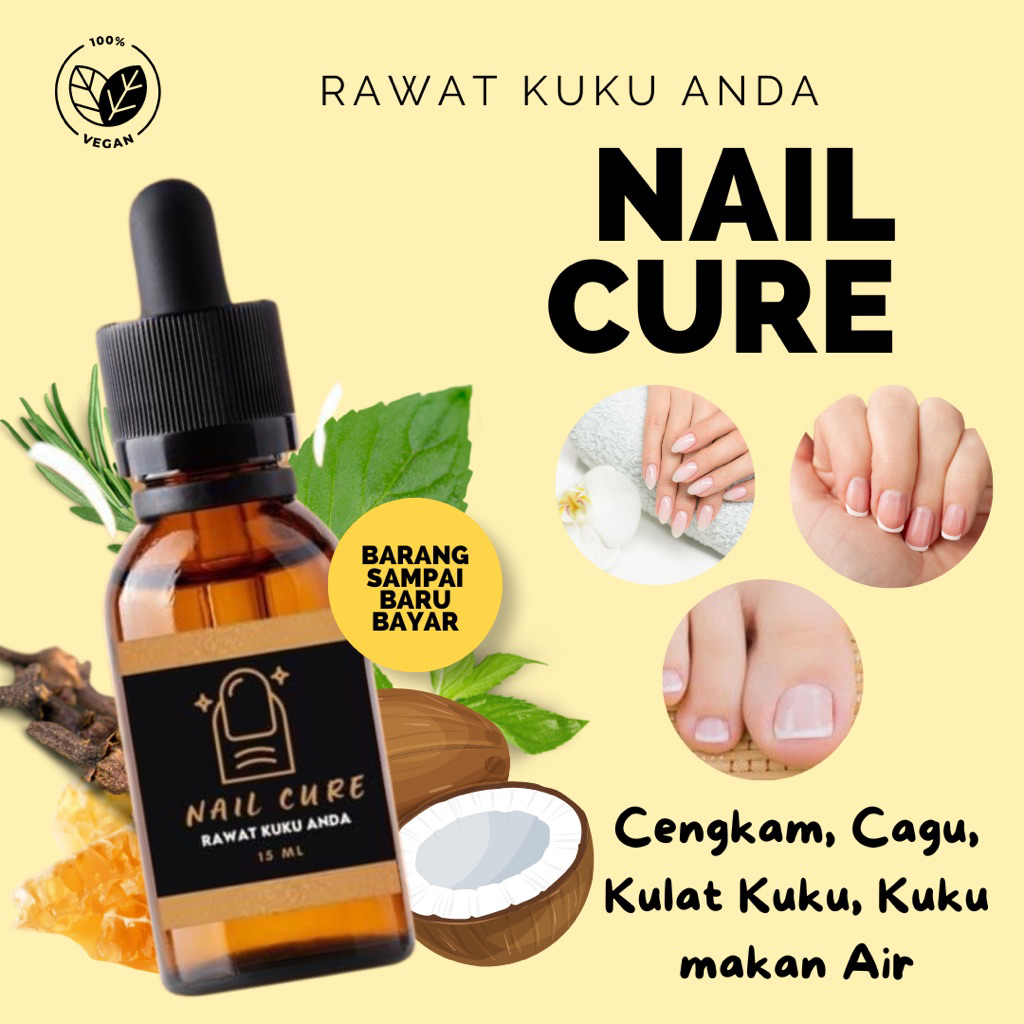 freeshipping Nail Cure ORIGINAL /cekam/reput/cagu/hitam/kulat (ready ...
