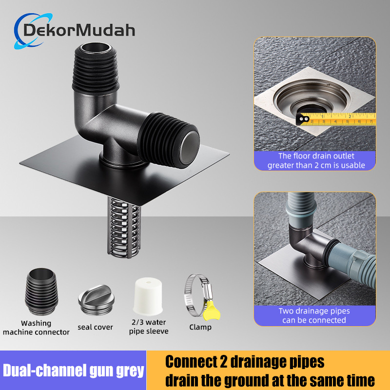 Washing machine drain pipe drain joint Drainage special three-way ...