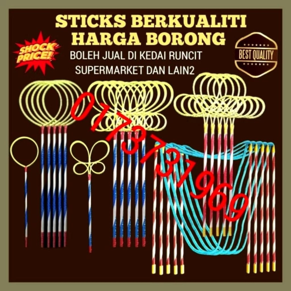 Stick Giant Bubble Pure Aluminium Edisi Berniaga | Shopee Malaysia