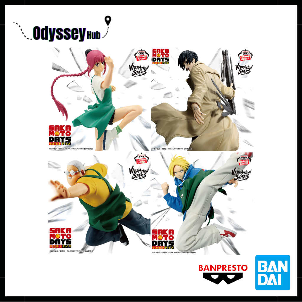 ***READY STOCK*** BANPRESTO - Sakamoto Days Sakamoto Shin Nagumo ...
