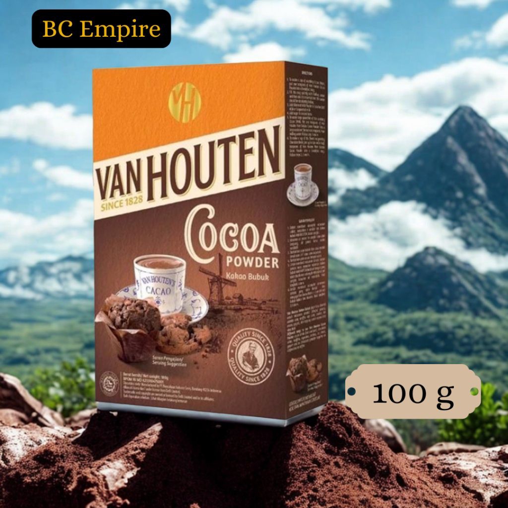 Serbuk Koko Van Houten | Cocoa Powder 100G | Shopee Malaysia