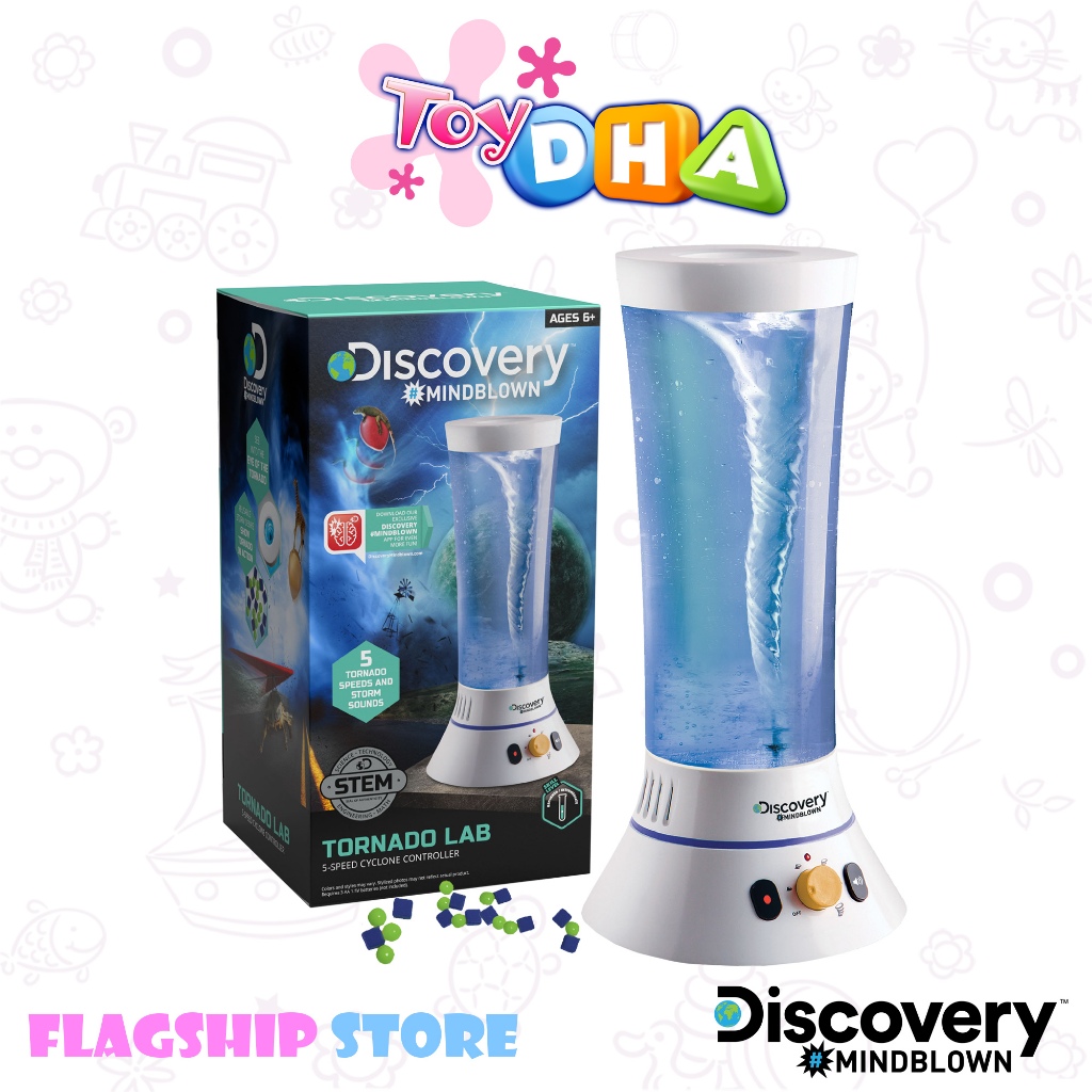 Discovery Mindblown Toy Tornado Lab Educational Learning Activity STEM ...