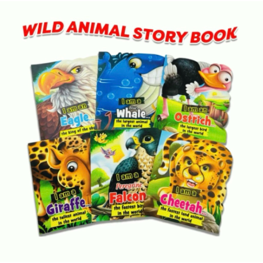 SET ENGLISH STORY BOOK I AM A (ANIMAL) | Shopee Malaysia