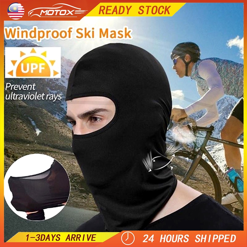 MOTOX Penutup Topeng Muka Face Mask Full Face Ninja Rider Full Face ...
