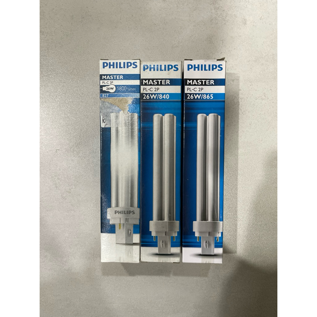 Philips PL-C 2P Bulb 26W / Bulb Downlight Lama / Bulb Philips | Shopee ...