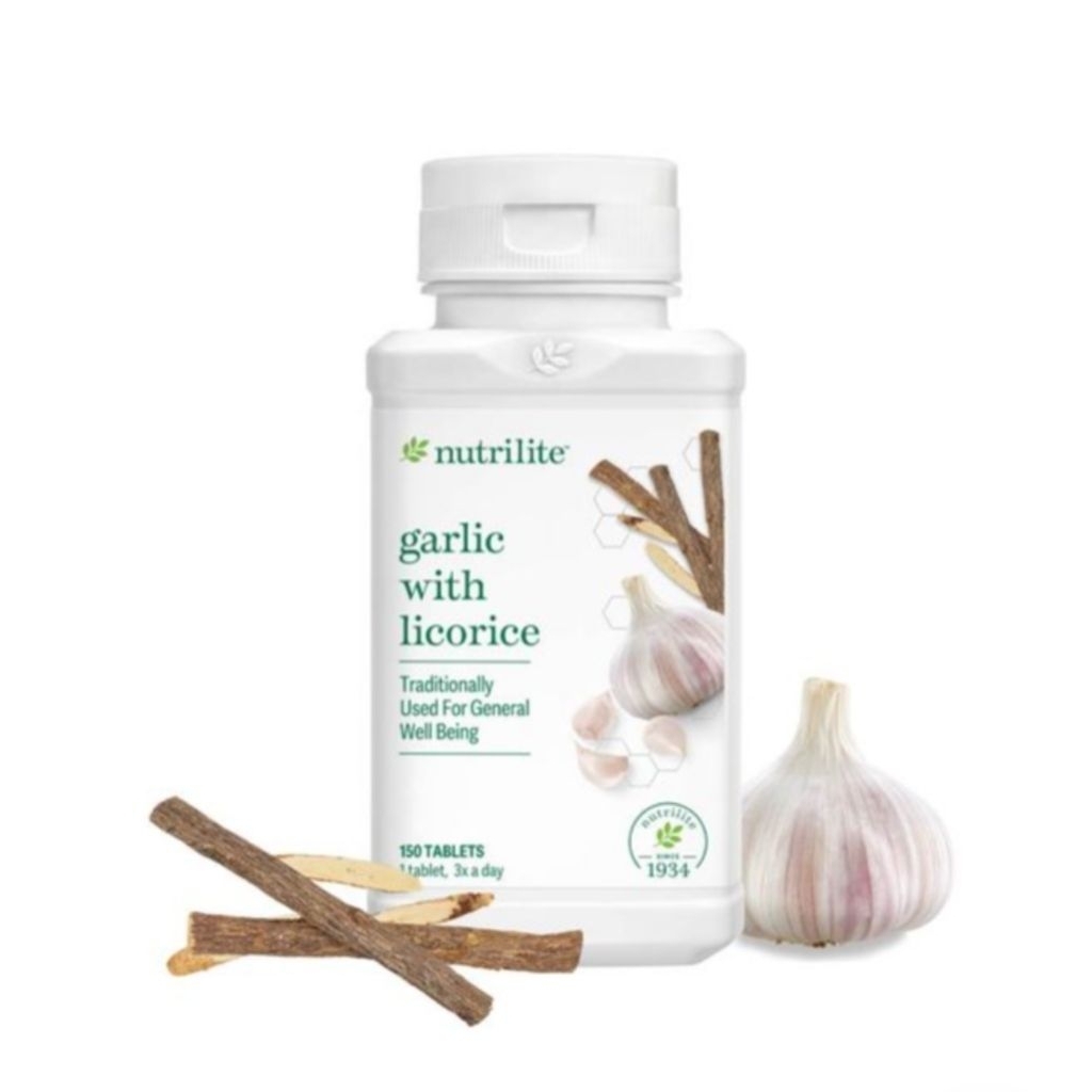 🔥READY STOCK🔥 Amway Nutrilite Garlic with Licorice 150 tab | Shopee ...