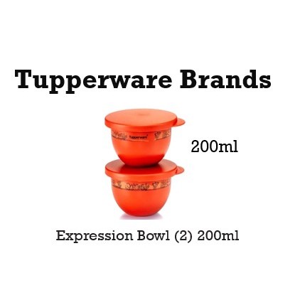 TUPPERWARE Expression Bowl Set (1 or 2 Pcs) | Shopee Malaysia