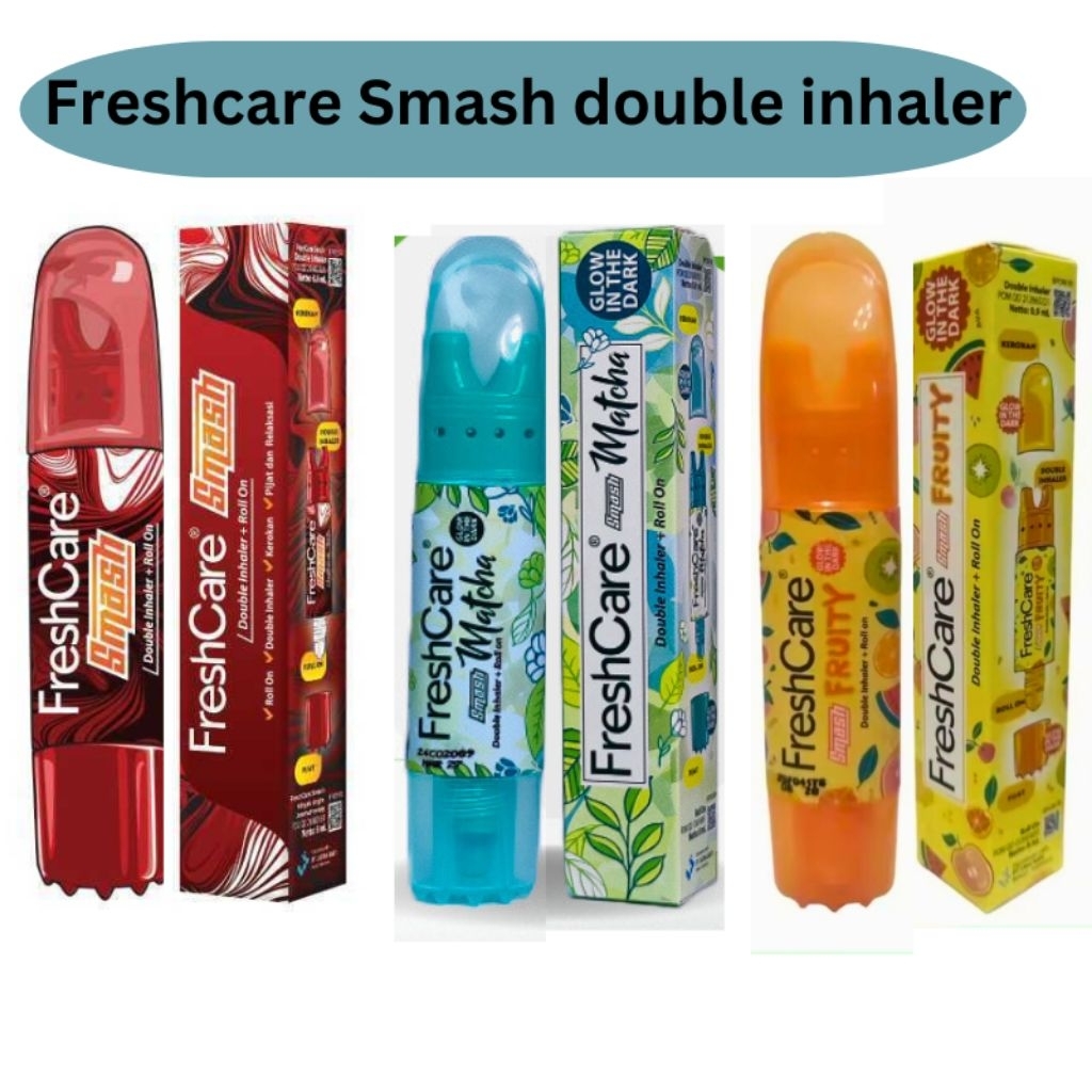 Freshcare Smash double inhaler + Roll On | Shopee Malaysia