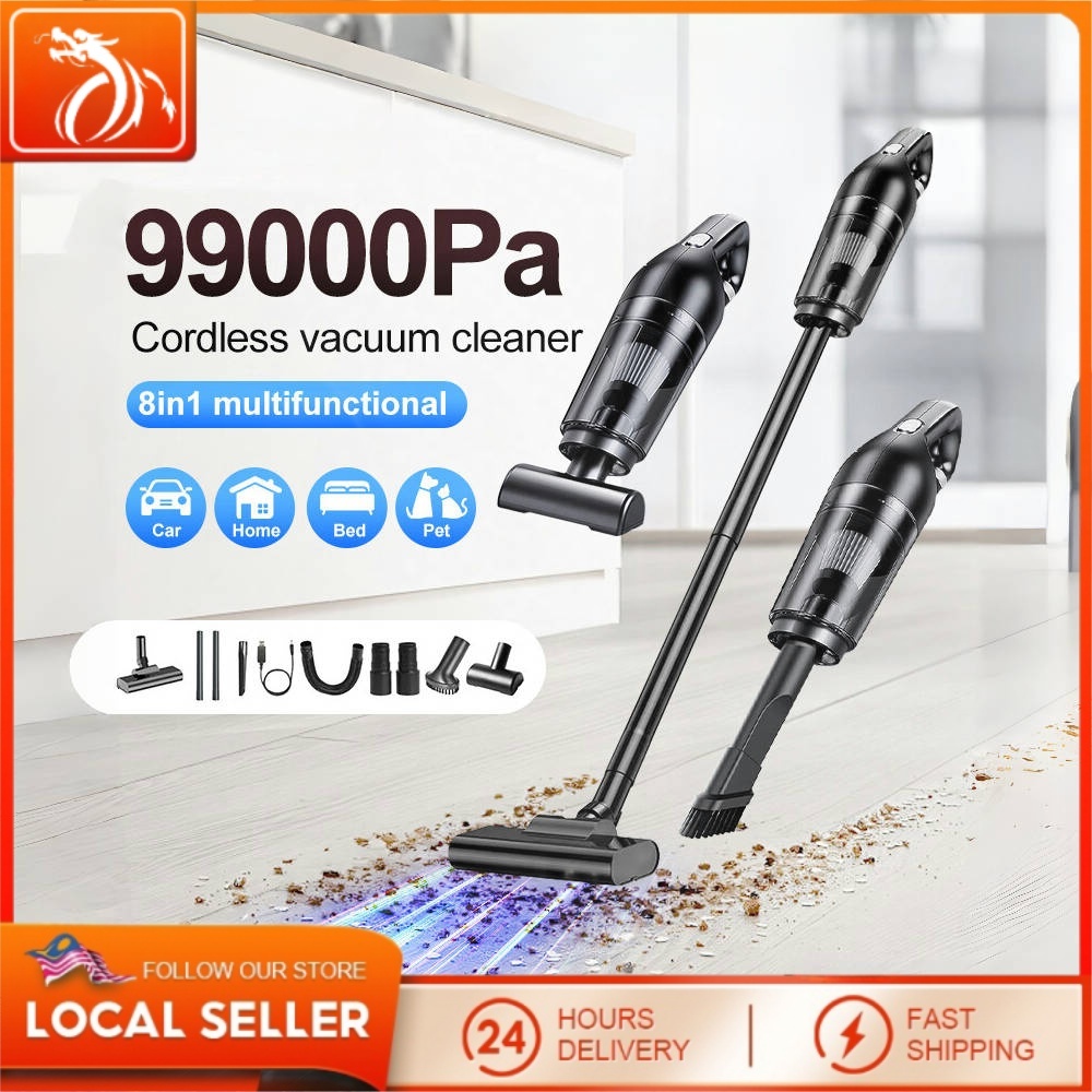 Cordless Vacuum Cleaner Handheld Portable Small Rechargeable mopping ...