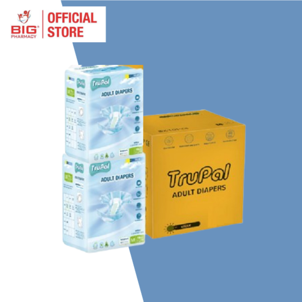 Trupal Adult diapers Value M10/L10 (8 Packs) | Shopee Malaysia