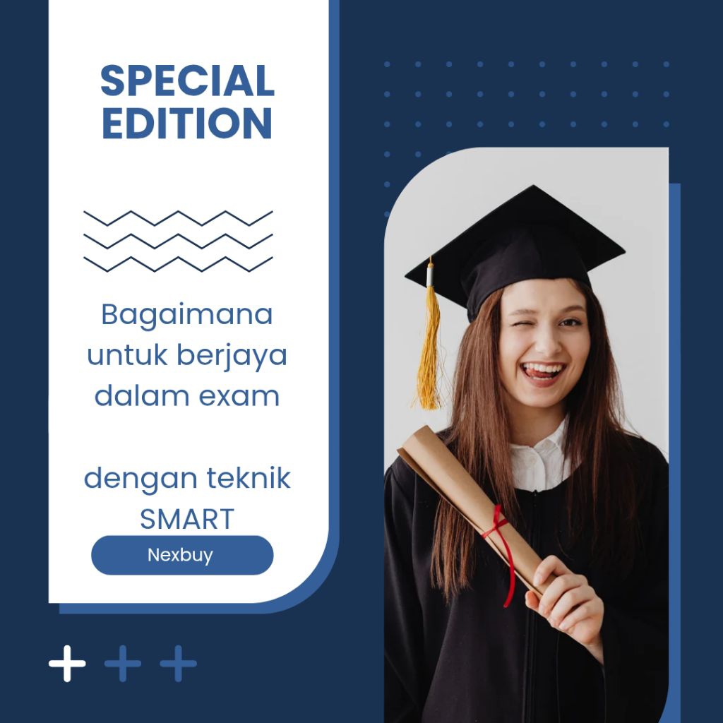 Rahsia Bagaimana Untuk Berjaya Dalam Exam Dengan Teknik SMART | Shopee ...