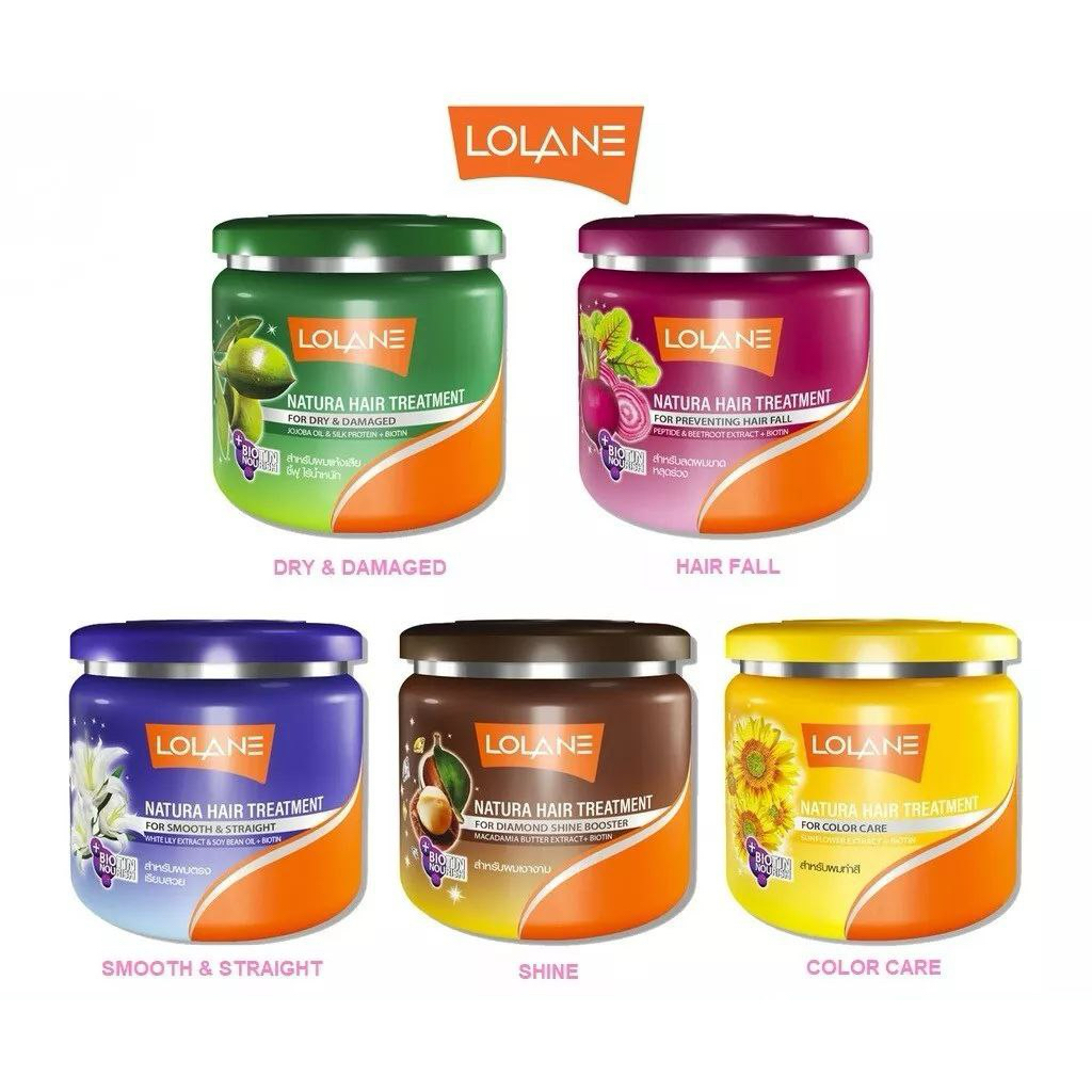 🇹🇭LOLANE NATURAL HAIR LOCKING TREAMENT 100G/250G THAILAND | Shopee Malaysia