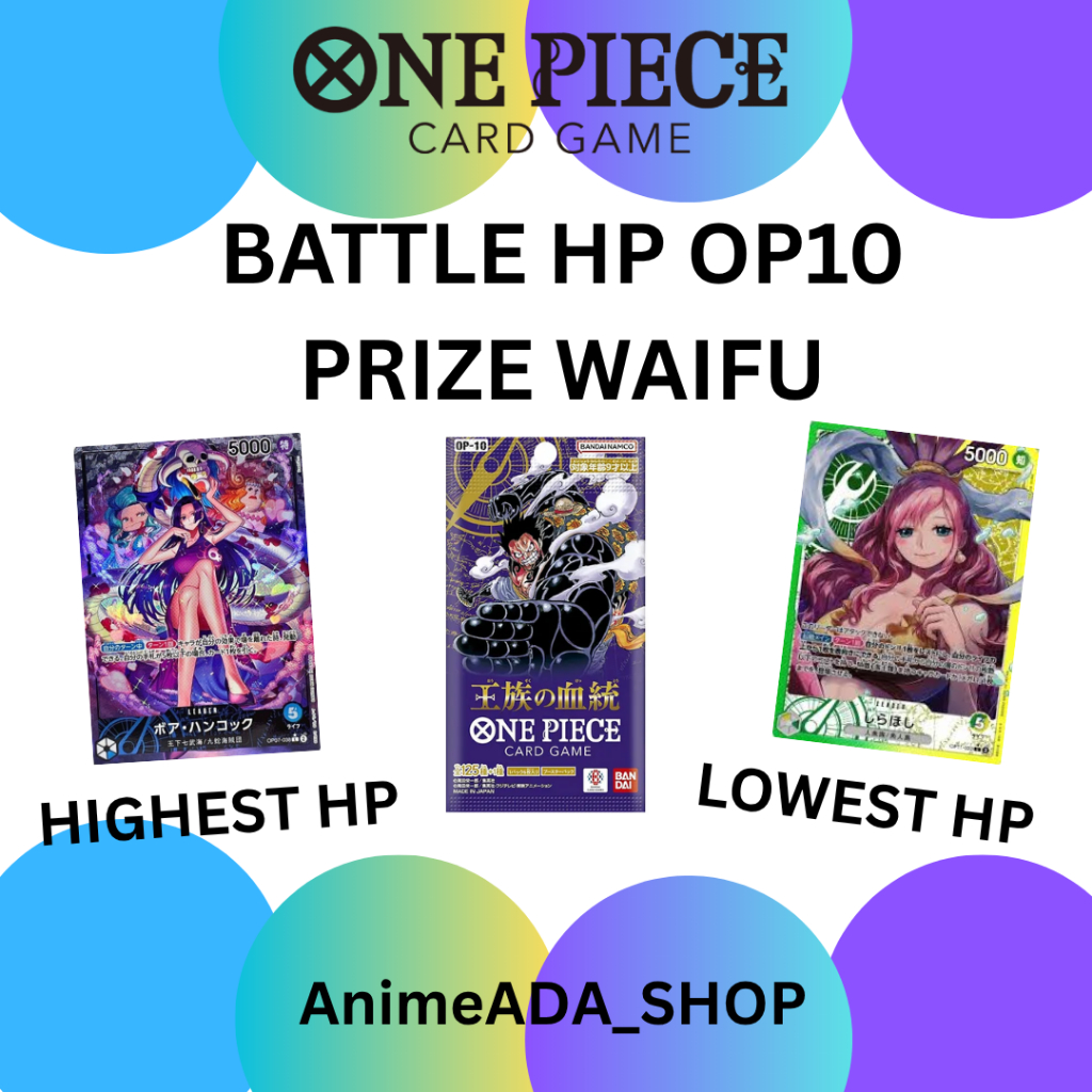 ONE PIECE TCG - BATTLE HP - OP10 - ( RIP IN LIVE ) | Shopee Malaysia