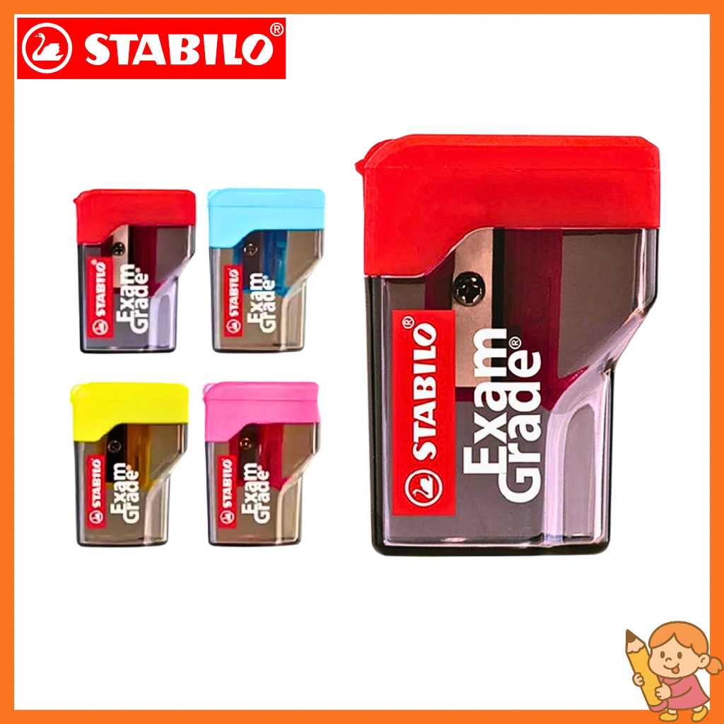 STABILO EXAM GRADE COLOURFUL SHARPENER 4538 / STABILO 4538 EXAM GRADE ...