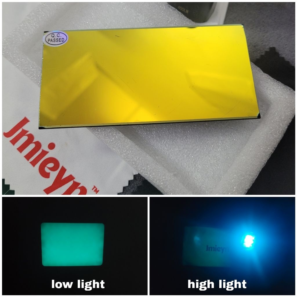 Ao Cool Blue Gold Coating Welding Lens Optic For Advance Profesional ...
