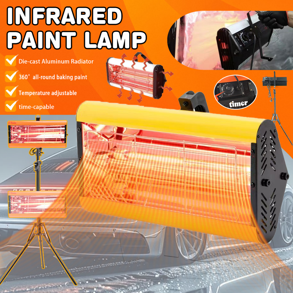 INFRARED PAINT CURING LAMP (STAND)/INFRARED HEATER PAINT DRYER FOR CAR ...