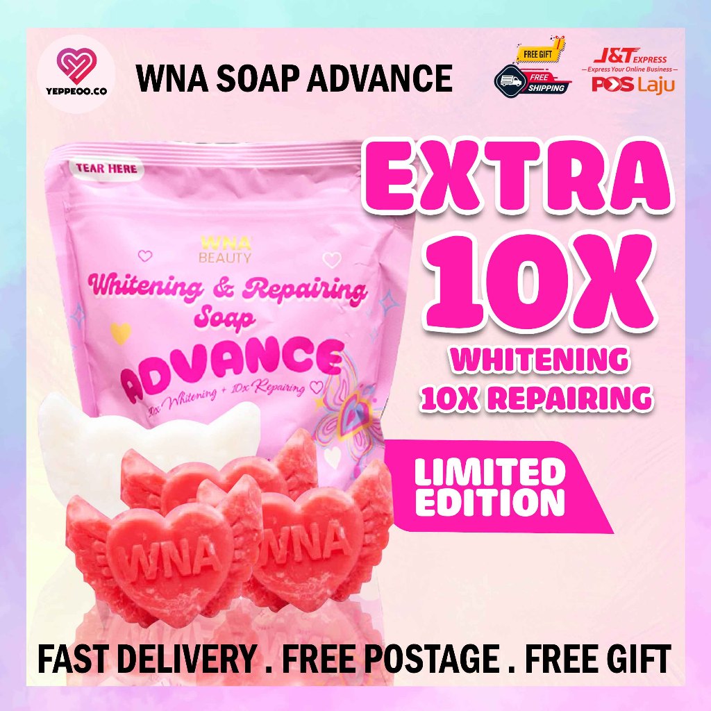 WNA WHITENING & REPAIRING SOAP ADVANCE / LIMITED EDITION FREE GIFT ...