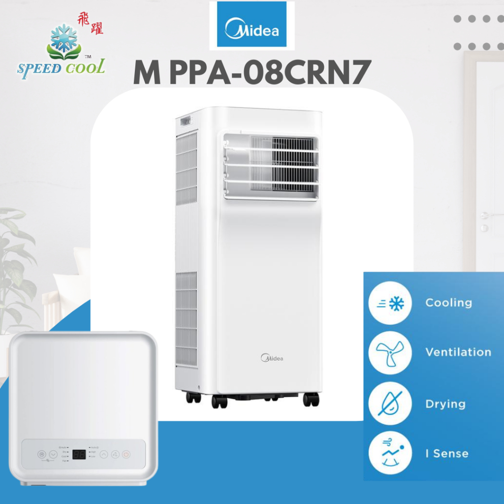 Midea ( MPPA-08CRN7 ) Portable Air Conditioner | Shopee Malaysia