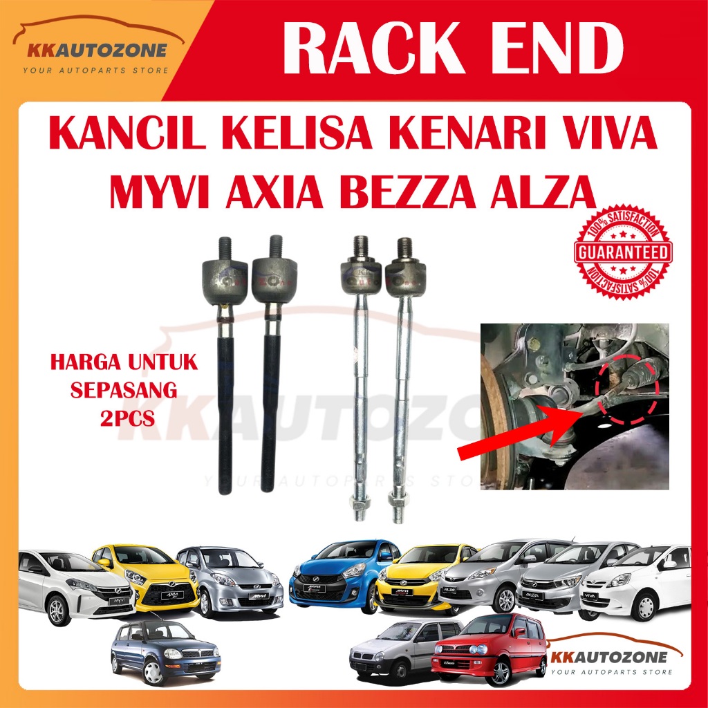 Rack End Perodua Kancil 850 660 Kelisa Kenari Myvi Viva Axia Bezza Alza ...