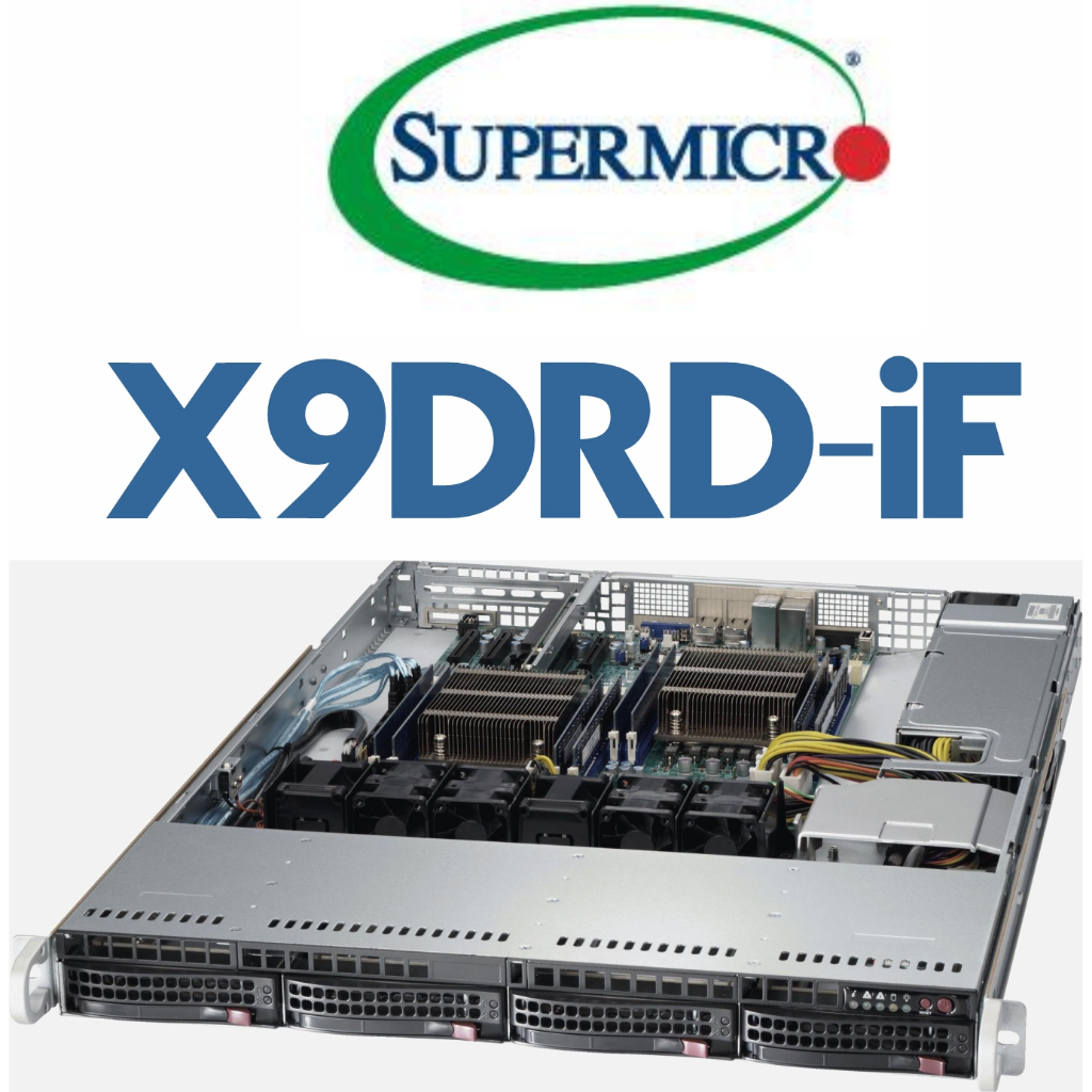 Supermicro SuperServer X9DRD-iF Storage 1U Server | Shopee Malaysia