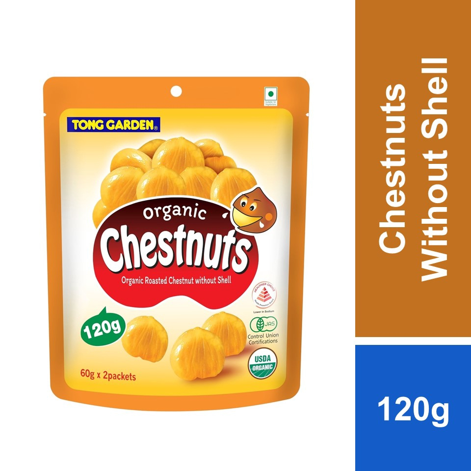 [East Malaysia] Tong Garden Chestnuts without Shell 120g | Shopee Malaysia