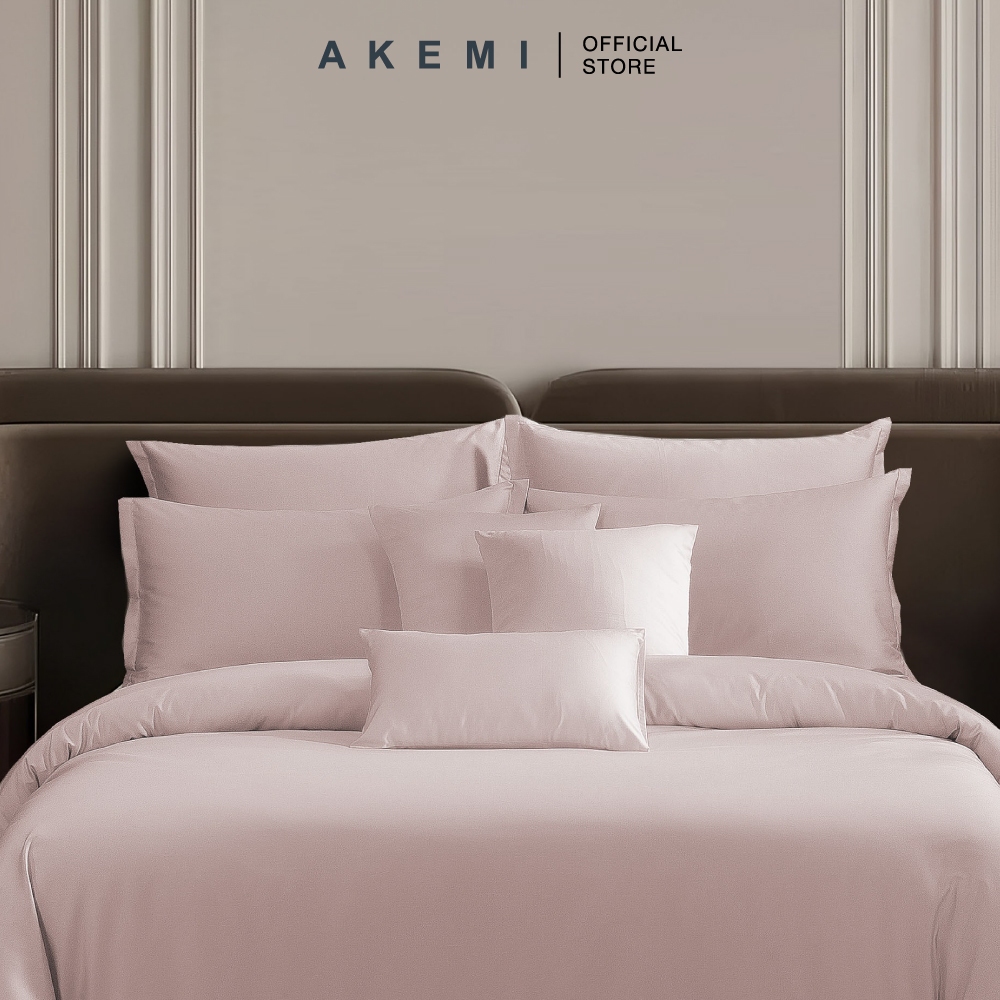 AKEMI TENCEL™ Touch Colour Elegance Quilt Cover Set 1250TC (Super Single/ Queen/ King) | Shopee ...