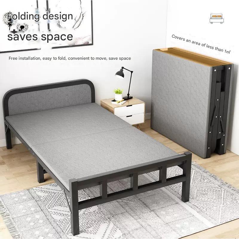 Geeks_ Elbow Soft Folding Bed Katil Lipat Katil Besi Metal Folding Bed ...